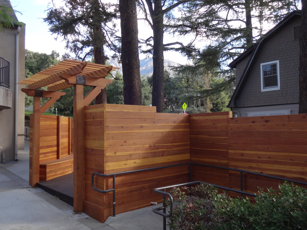 Outdoor Classroom at Saint Mark's School - Transitional - Deck - Los ...