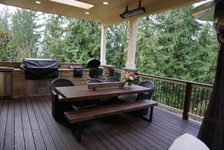Outdoor Deck Living space - Contemporary - Deck - Seattle - by J.T ...