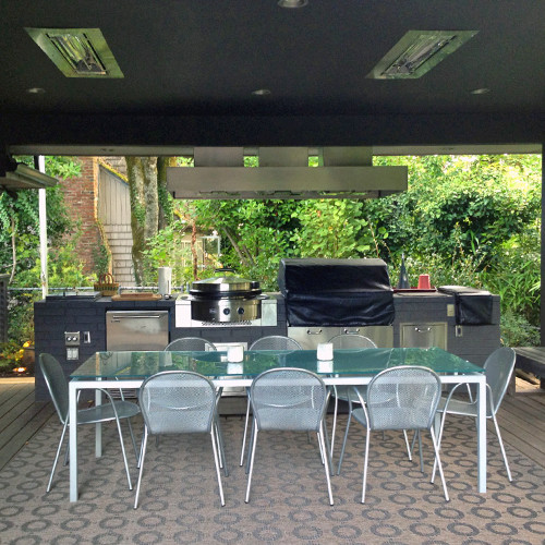 Outdoor Kitchen Installations with Evo Circular Cooktop - Deck ...