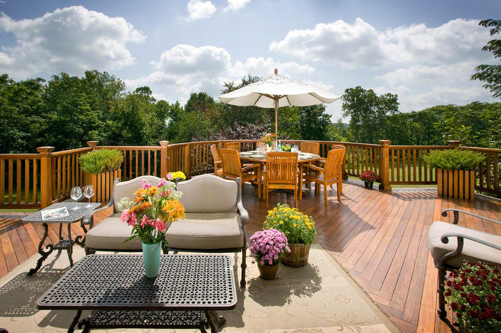 Outdoor Serene Home Environment With Hidden Speakers - Traditional ...