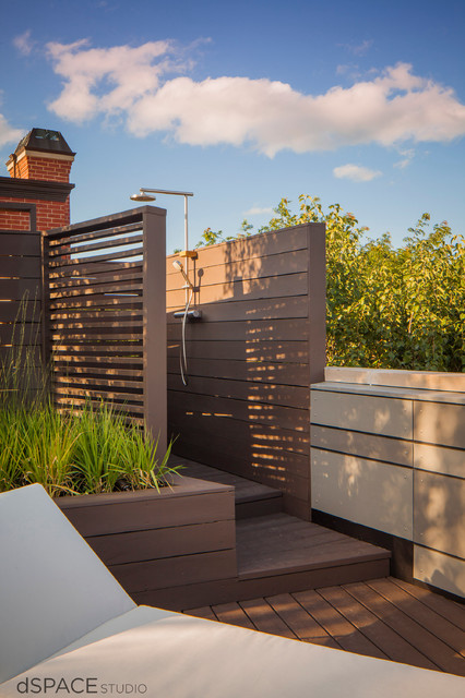 Outdoor Shower - Contemporary - Deck - Chicago - by dSPACE Studio Ltd ...