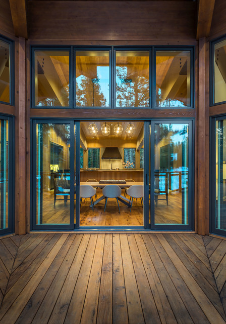Overland Trail Cabin - Terrasse en Bois - par BCV ARCHITECTURE ...