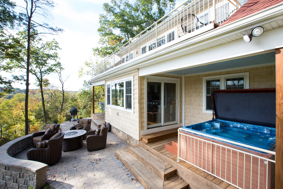 Overlook rear view - Traditional - Deck - DC Metro - by Petrine ...