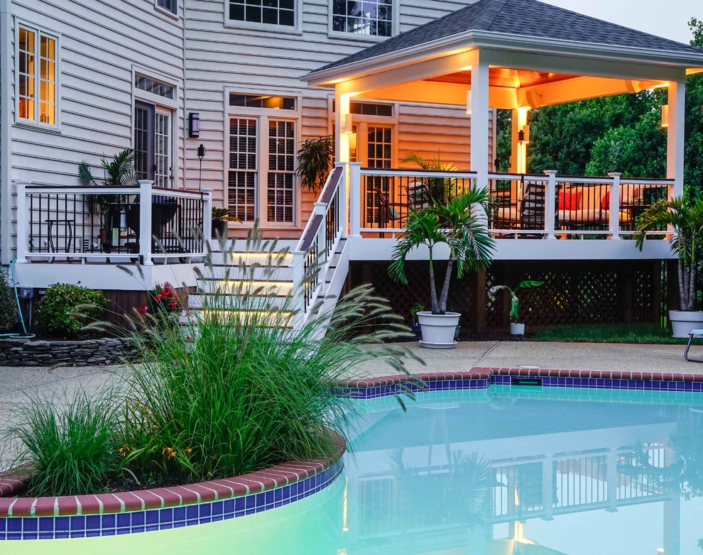 Pavilion - Traditional - Deck - DC Metro - by Fine Decks Inc. | Houzz