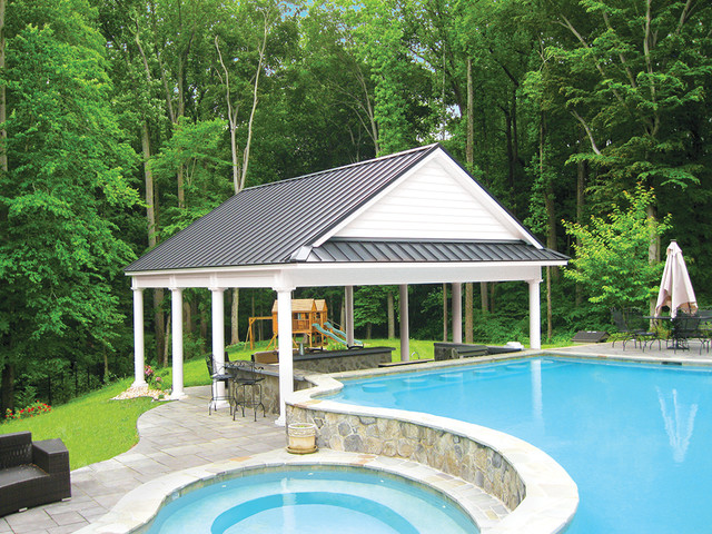Pavilions - Traditional - Pool - Philadelphia - by American Landscape ...