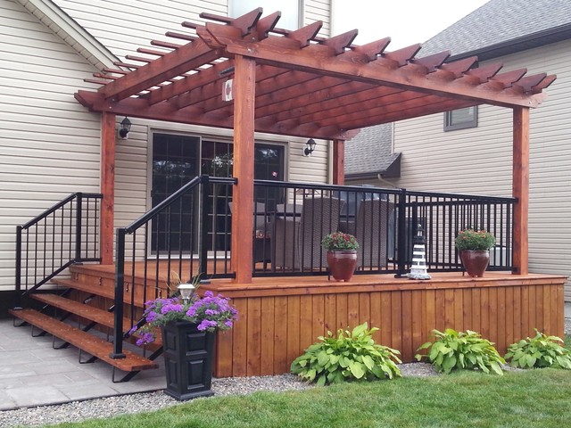 Pergola 16x16 - Traditional - Deck - Other | Houzz AU