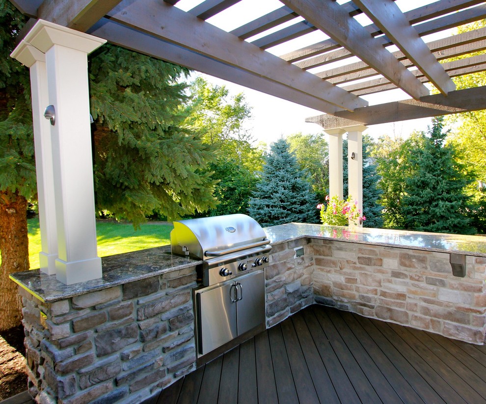 Perrysburg family fun deck - Contemporary - Deck - Other - by Signature ...