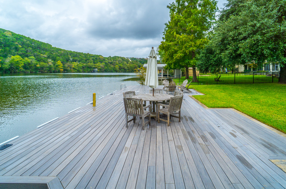 Phillips Ranch Dock (TimberTech) - Contemporary - Deck - Austin - by ...