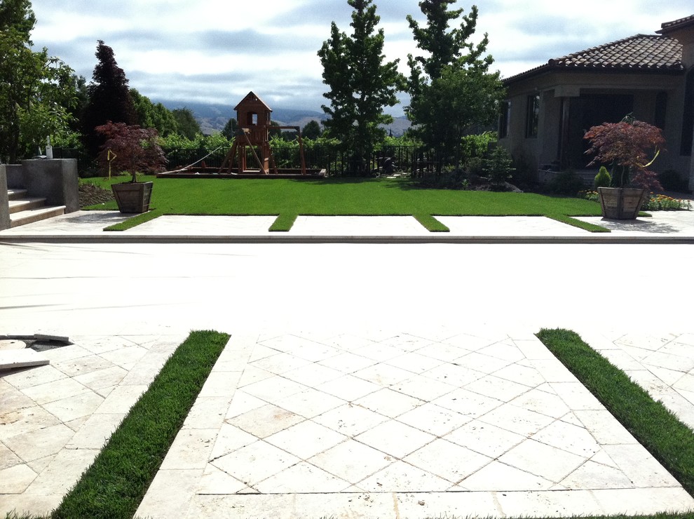 Pool Decking and Coping - Mediterranean - Deck - San Francisco - by ...