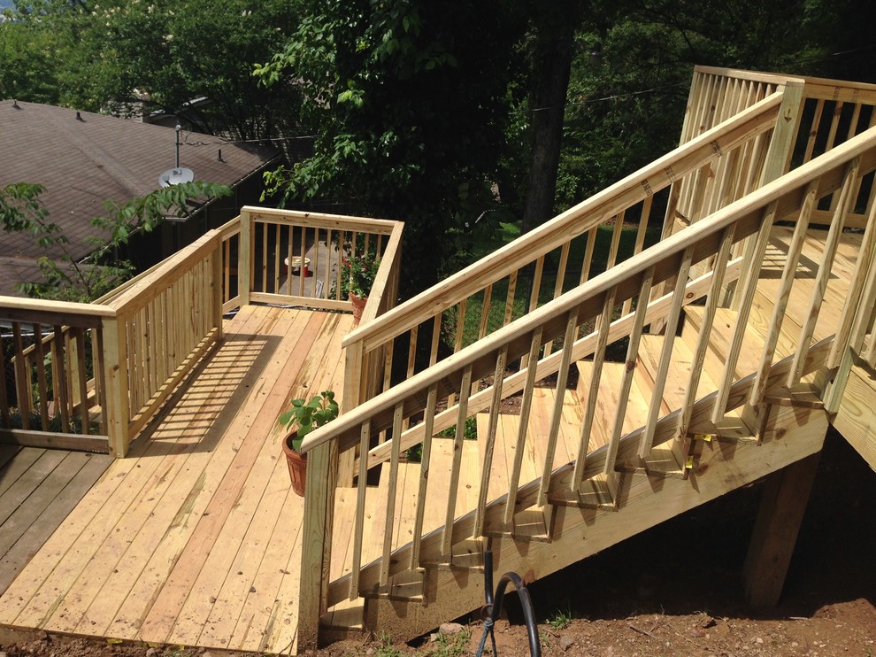 Pressure Treated Pine Deck By Durante - Modern - Deck - Birmingham - by ...