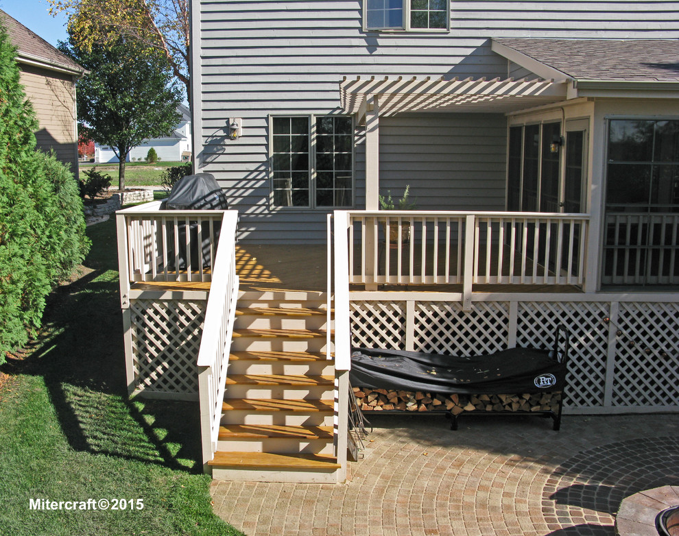 Pressure Treated Screen Porch and Deck, Sunspace Four-Track Windows ...