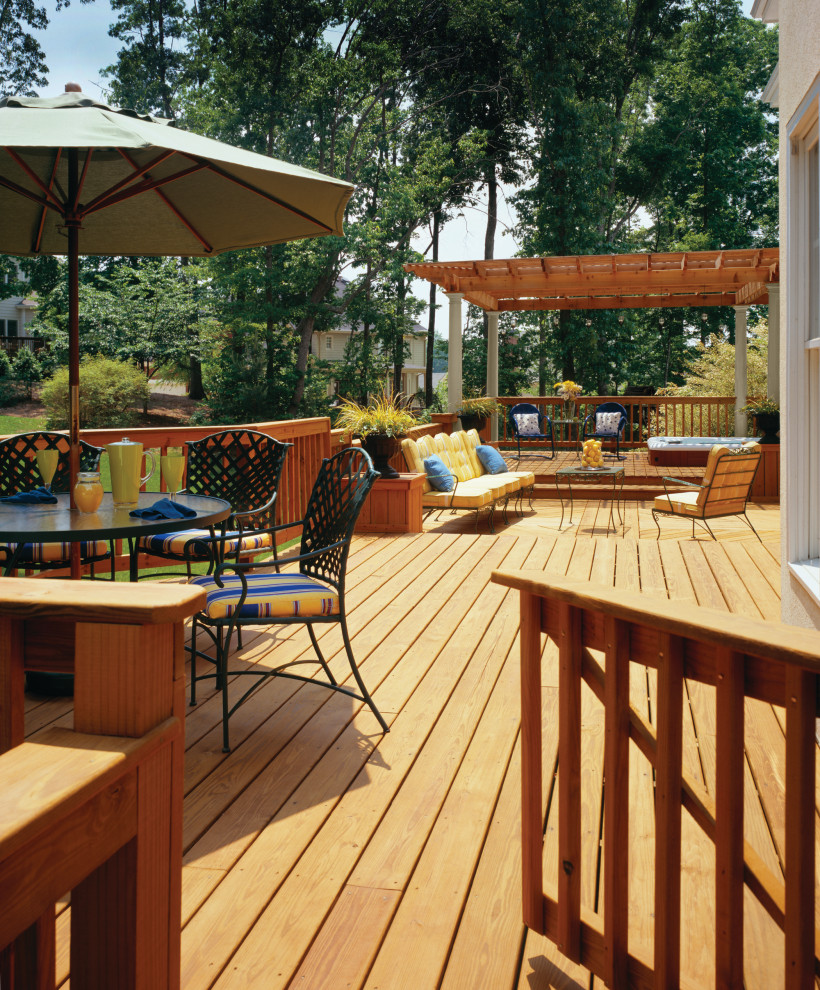 Pressure Treated Wood Decks - Traditional - Deck - Atlanta - by Atlanta ...