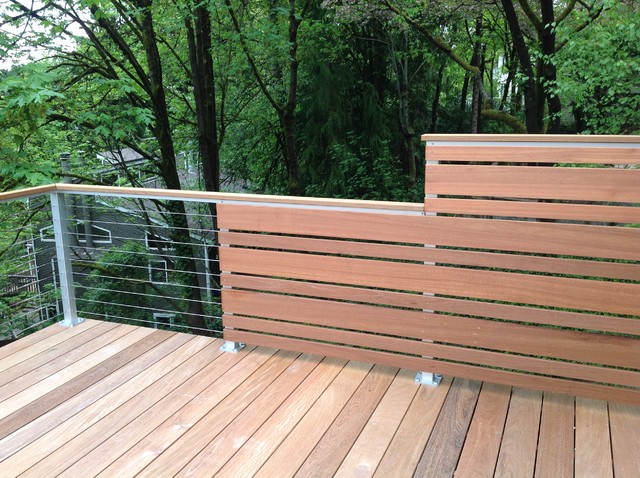Privacy Screens - Transitional - Deck - Portland - by Creative Fences ...