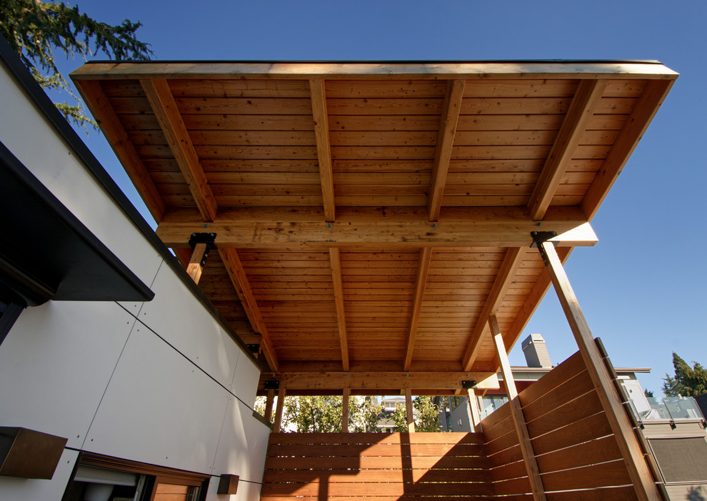 Queen Anne Tree House - Contemporary - Deck - Seattle - by Patricia ...