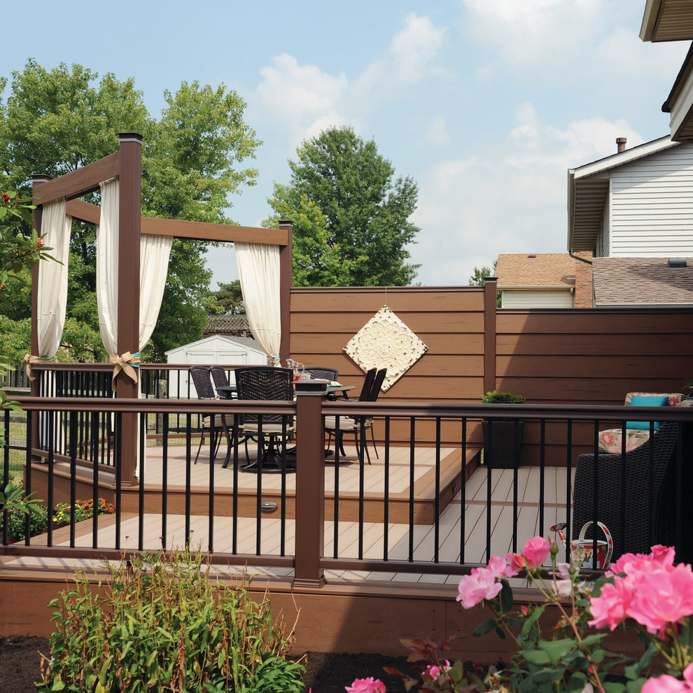 Railing - RadianceRail | Kona with Metal Balusters - Transitional ...