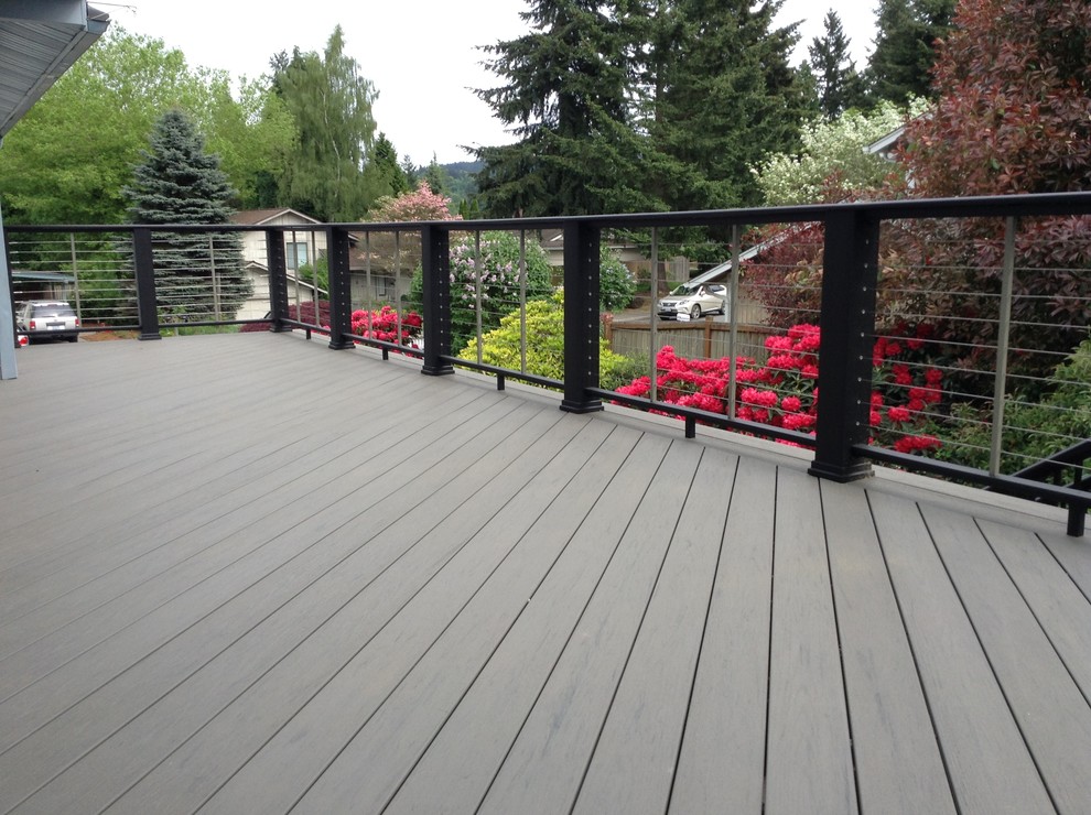 Railing - Modern - Deck - Seattle - by PCF Construction Group | Houzz