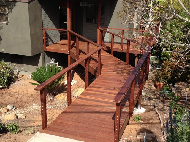 Raised Walkway Deck Construction How To Build A Raised Deck: A