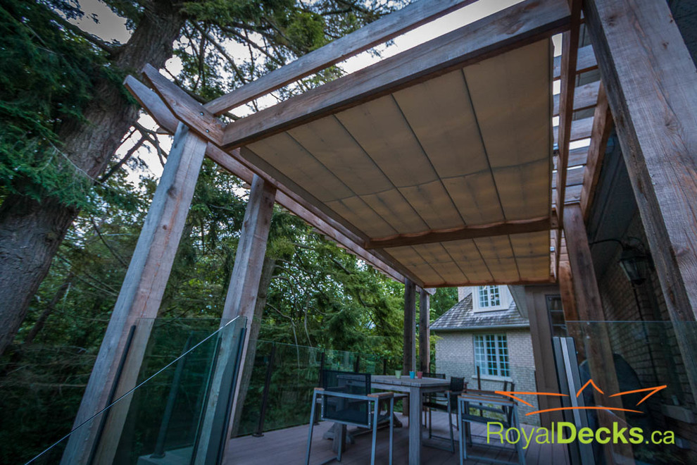 Ravine deck - Contemporary - Deck - Toronto - by ROYAL Decks and ...