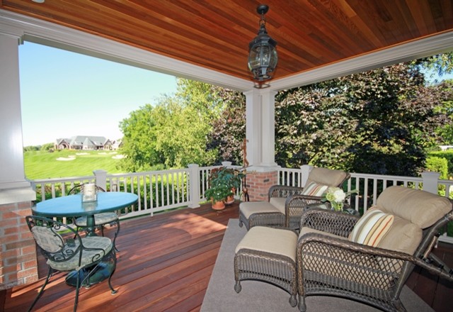 Rear Covered Porch Addition - Traditional - Deck - Toronto - by ...