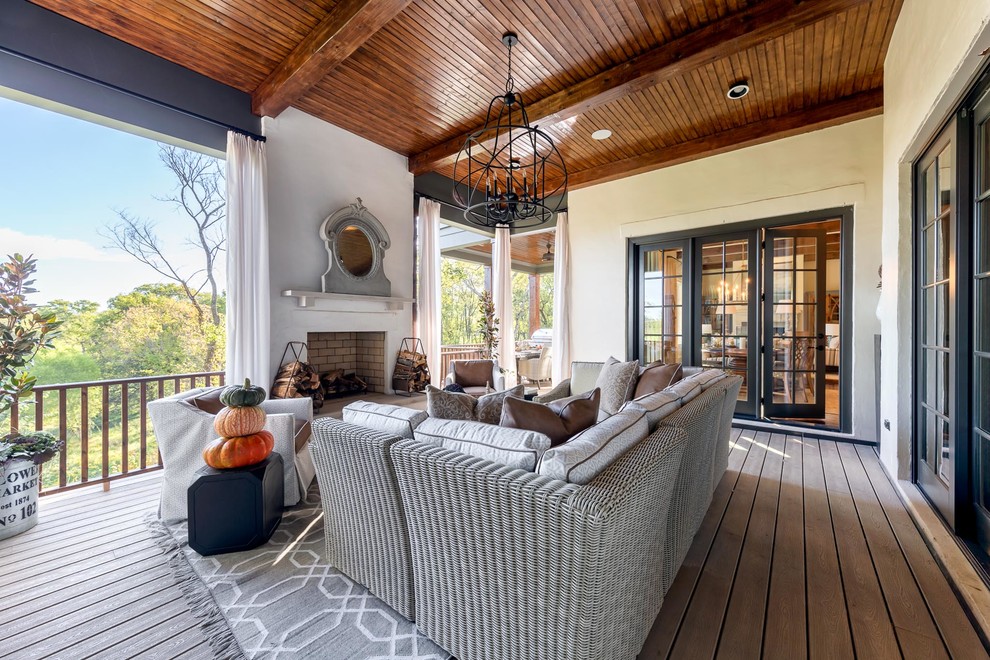 Rear Deck - Mike Ford Custom Homes - Witherspoon Parade Model ...