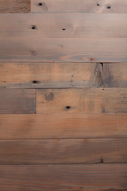 Reclaimed Wood Feature Walls & Wall Cladding - Coastal - Terrace ...