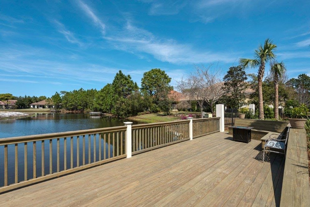 Regatta Bay Lakefront Home - Traditional - Deck - Miami - by Destin ...