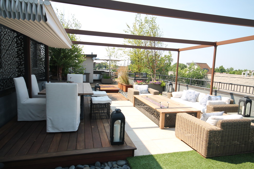 Rejuvenated Roscoe Village - Contemporary - Deck - Chicago - by Chicago ...