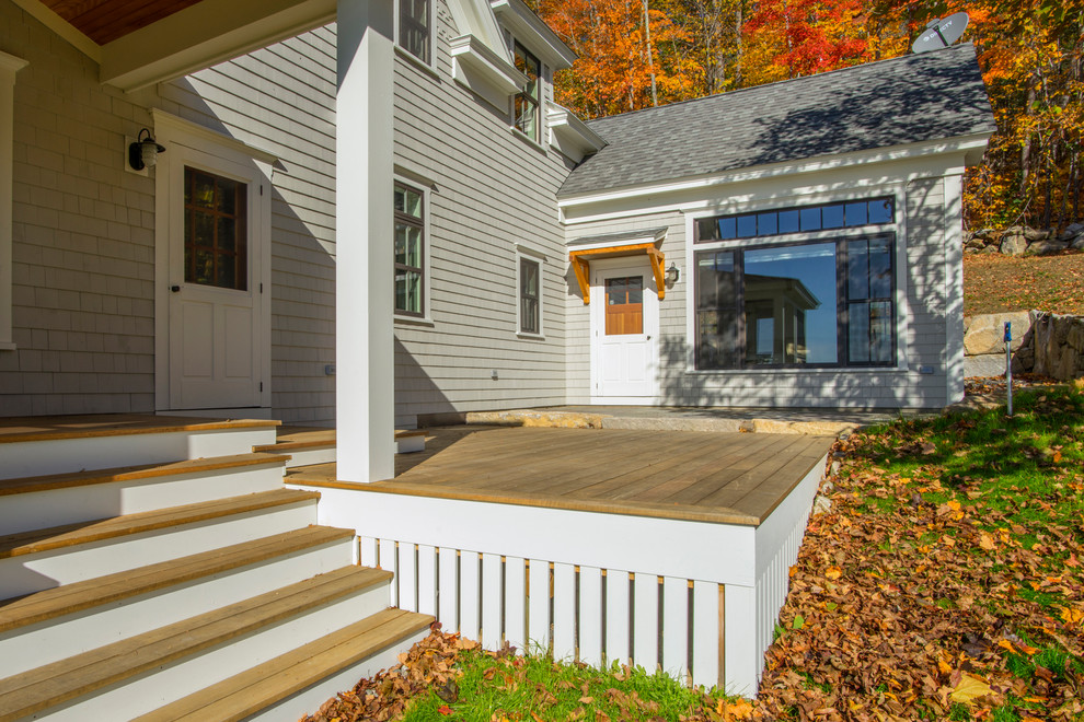 Renovated Family Farmhouse - Farmhouse - Deck - Boston - by Samyn D ...