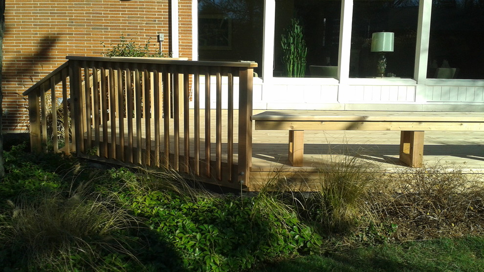 Replace Cedar Decking & Railing - Traditional - Terrace - Chicago - by Deckwerks, Inc. | Houzz IE
