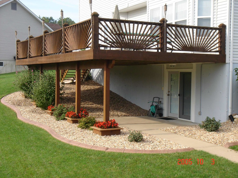 Residential Edging - Traditional - Deck - St Louis - by Curb Appeal | Houzz