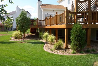 Residential Edging - Traditional - Deck - St Louis - by Curb Appeal | Houzz