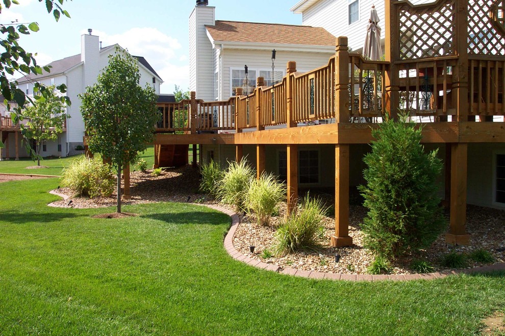 Residential Edging - Traditional - Deck - St Louis - by Curb Appeal | Houzz