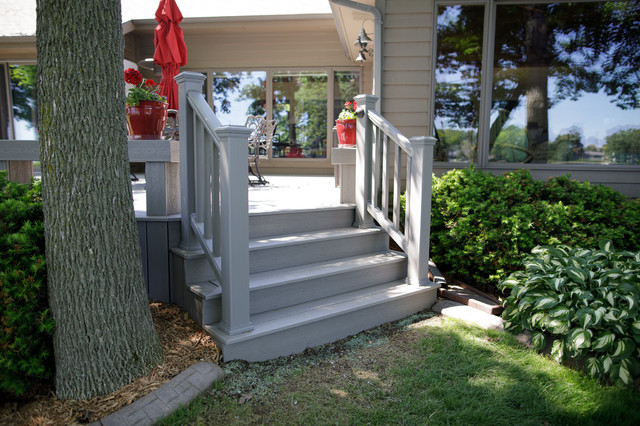 Resurfaced Deck with Trex Maintenance Free Decking - Terraza y balcón ...