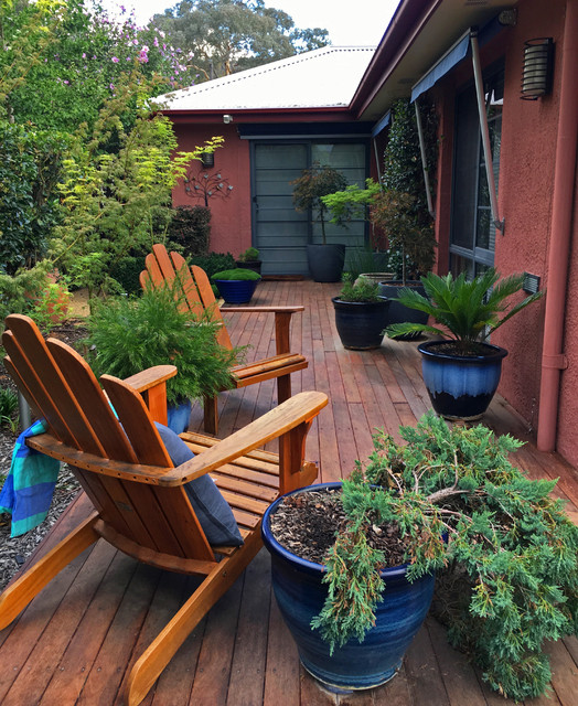 Retirement Garden Renovation - Rustic - Deck - Canberra - Queanbeyan ...