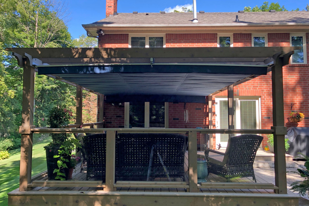 Retractable Canopy, Mississauga - Traditional - Deck - Toronto - by ...