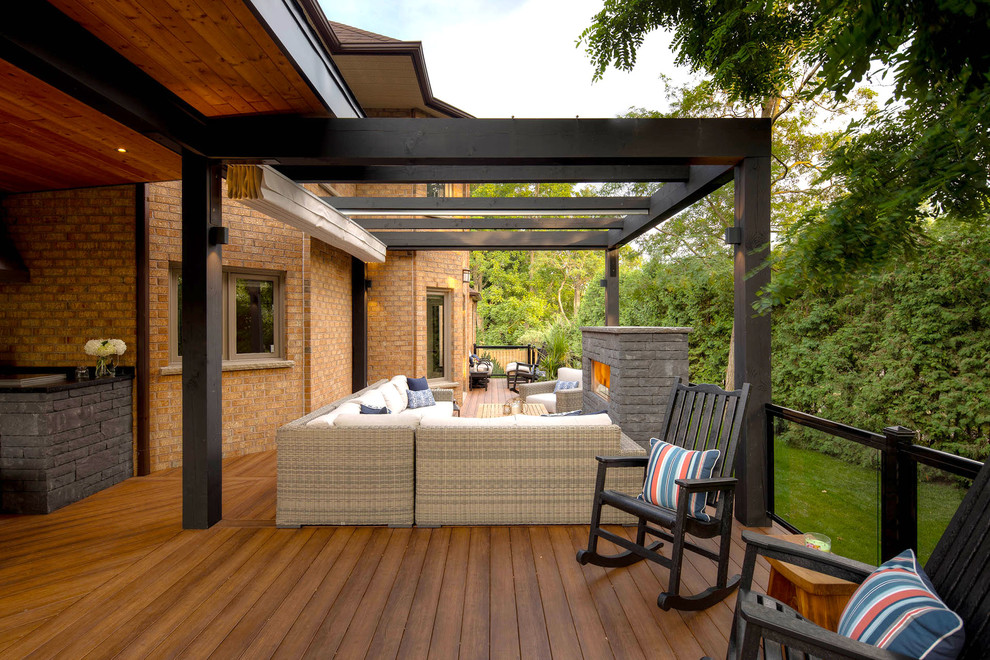 Retractable Shade, Scarborough - Minimalistisch - Terrasse - Toronto ...