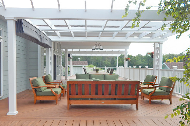 Retractable Shades, Gormley - Traditional - Terrace - Toronto - by ...