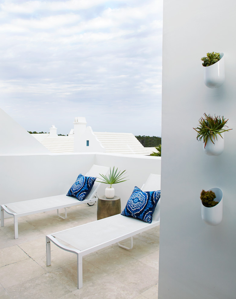 Retro Beach House in Alys Beach, Florida - Beach Style - Deck - Atlanta ...