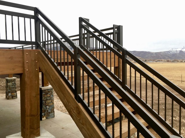 Ridgeline - Vertical Exterior Railings & Hand-finished BalustersHi ...