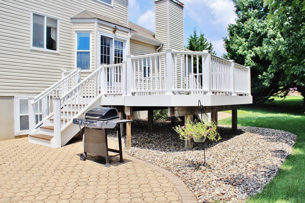 Robbinsville Deck Reconstruction - Traditional - Deck - Philadelphia - by New Outlooks ...
