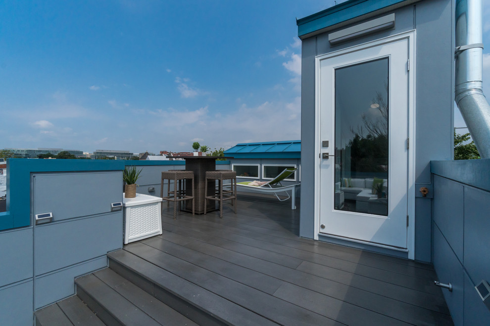 Enhance Your Row House with a Rooftop Deck