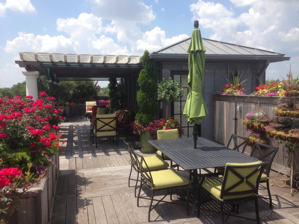 Roof Top Deck Spaces - Eclectic - Deck - Chicago - by JW LANDSCAPES LLC ...