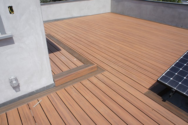 Rooftop deck - Deck - Los Angeles - by LA-Decks Backyard and Pool ...