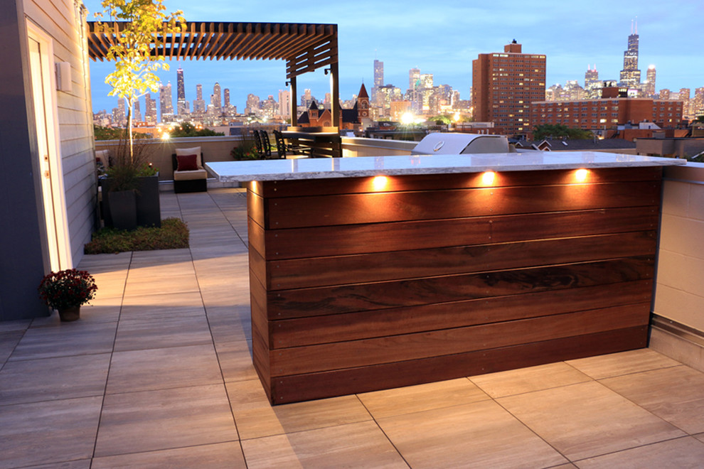 Rooftop Living with a View - Contemporary - Deck - Chicago - by ...
