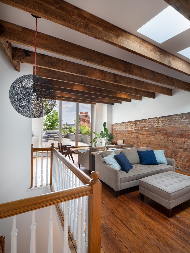 Row House Addition and Renovation in Shaw, Washington DC - Contemporary ...