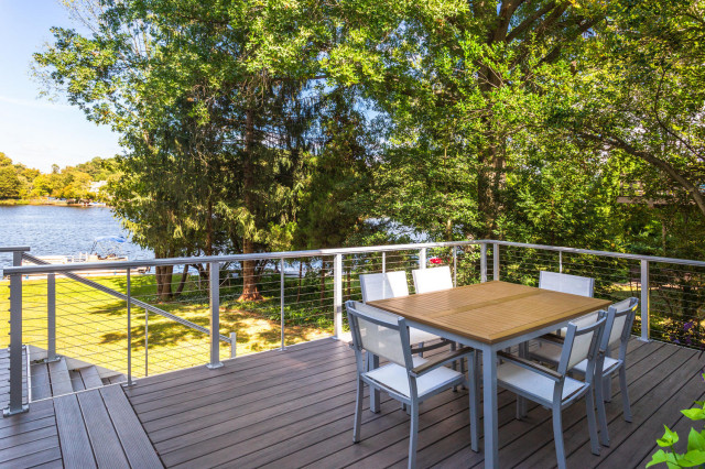 Ryan Design & Construction Waterfront Deck - Contemporary - Terrace ...