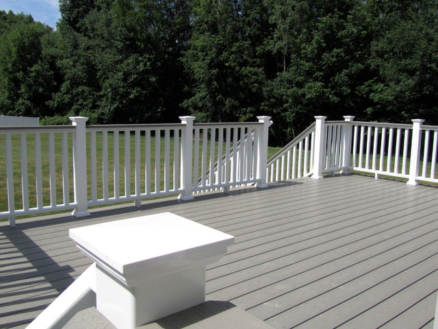 S-Hampton Deck - Traditional - Terrace - Boston - by H & R Homes ...