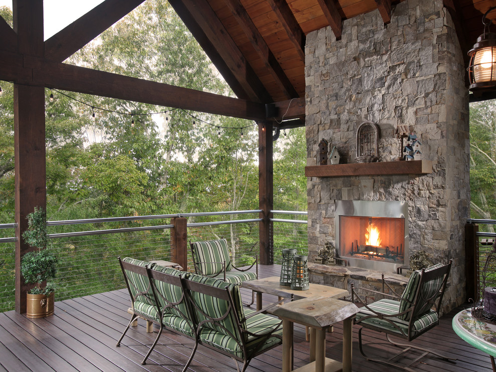 Scenic Heights - Rustic - Deck - Atlanta - by John Soave Builder | Houzz