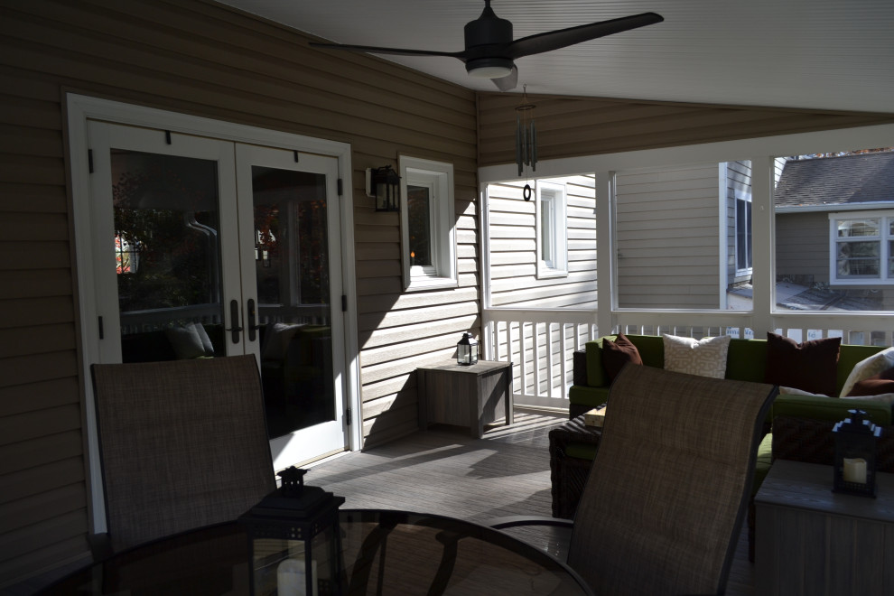 Screen Porch, Deck and Storage - Transitional - Deck - Baltimore - by ...