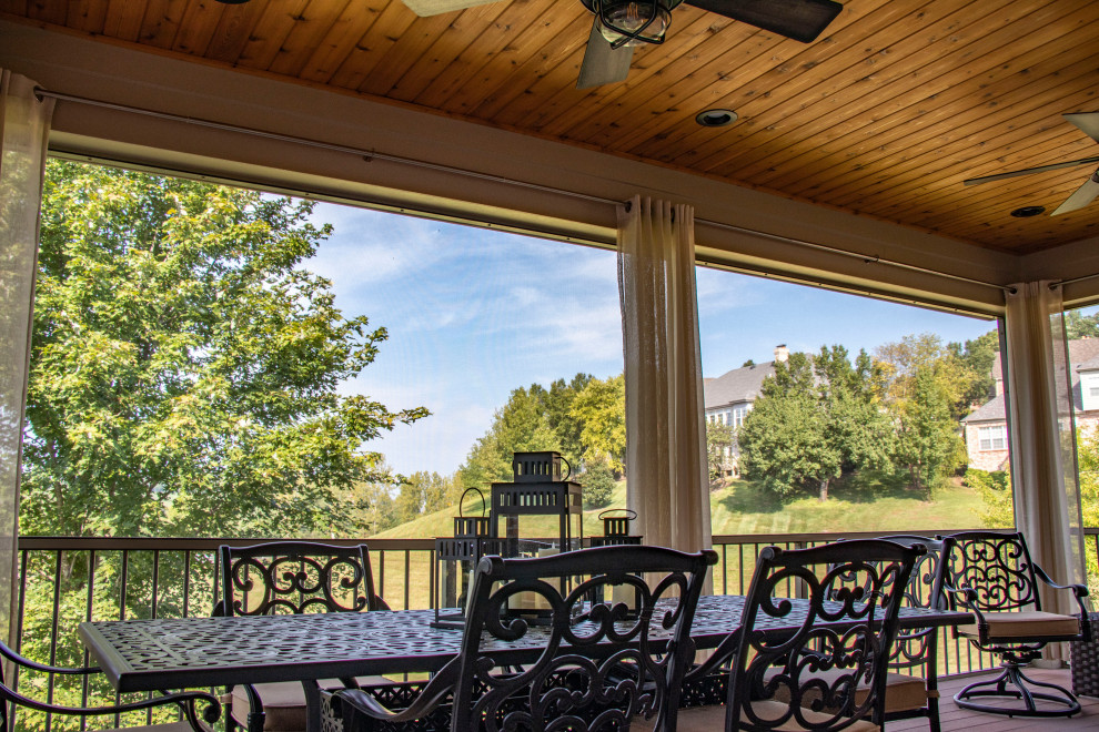 Screen Room Deck - Deck - St Louis - by Heartlands Building Company | Houzz